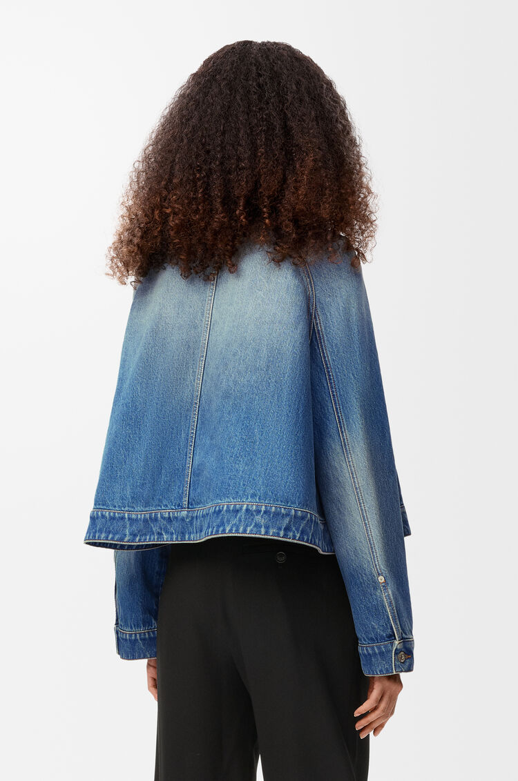 Trapeze Jacket In Denim Denim Blue - LOEWE